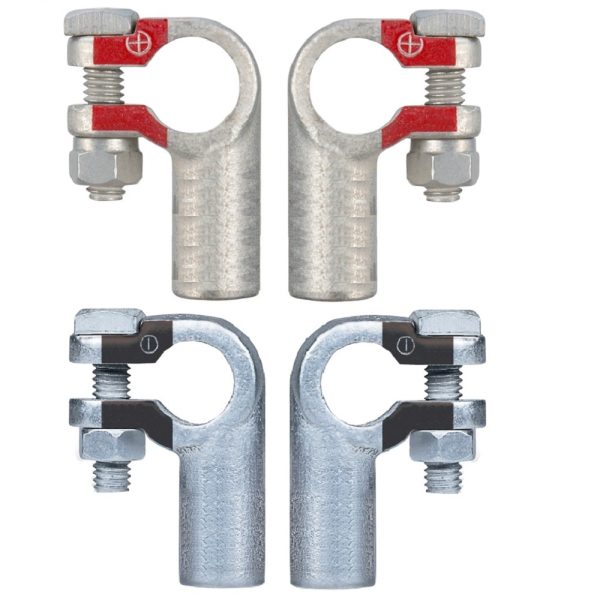 Battery Terminals - Elbow Top Post - 3/0 Ga - Custom Battery Cables